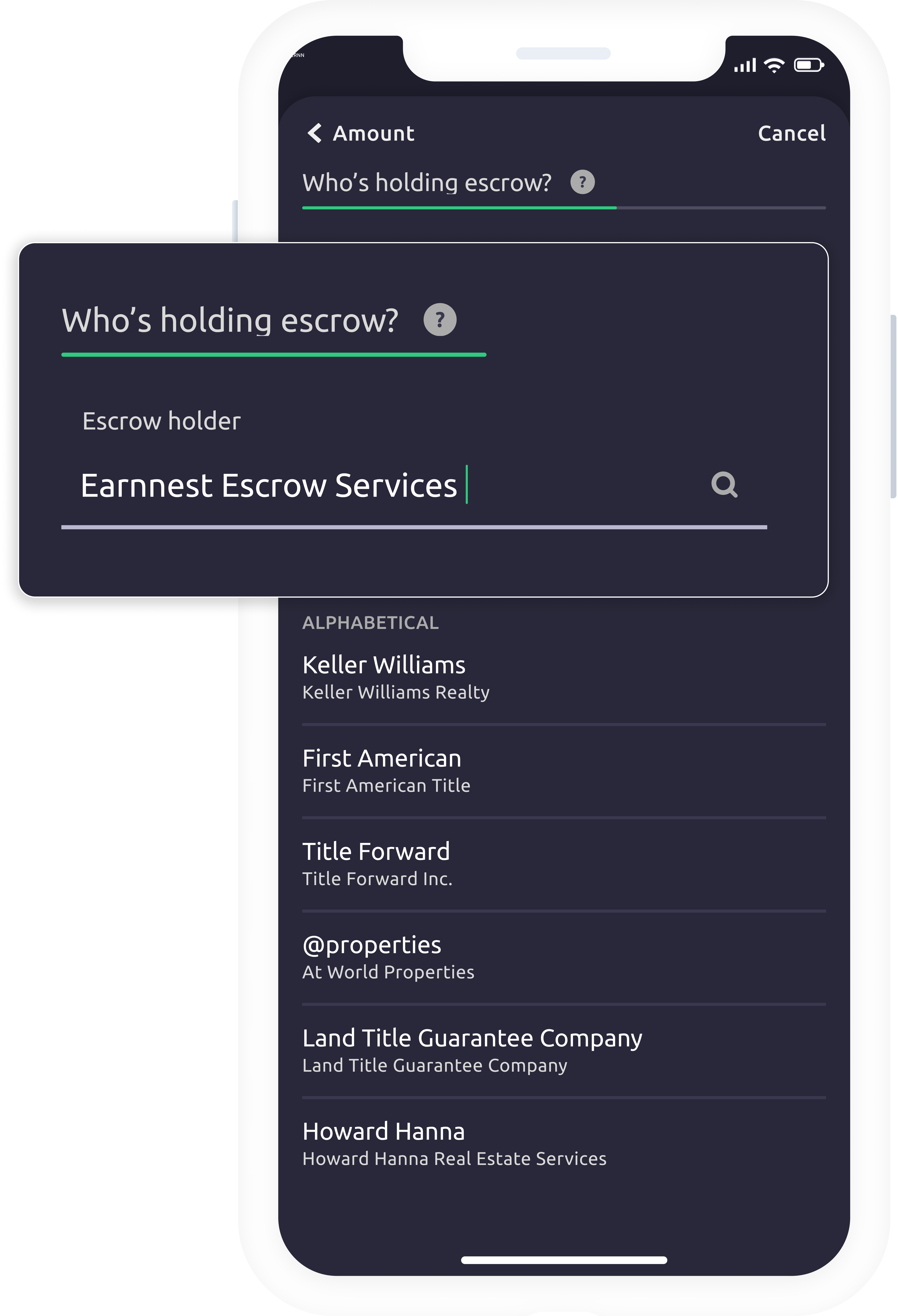 Earnnest Escrow Services